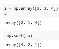 Ordenación de arrays NumPy | Interactive Chaos